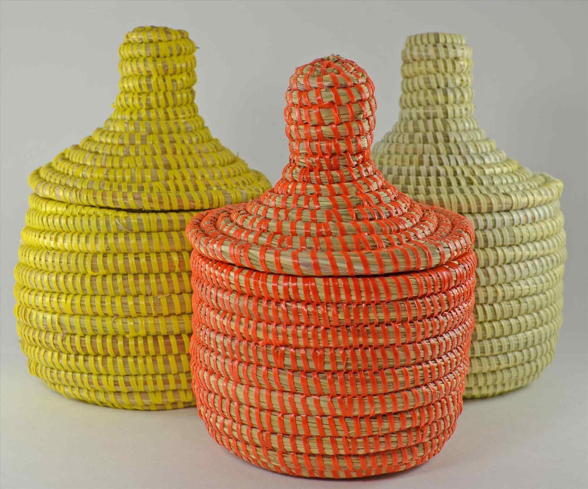Lidded small Baskets – AGOWA HANDMADE